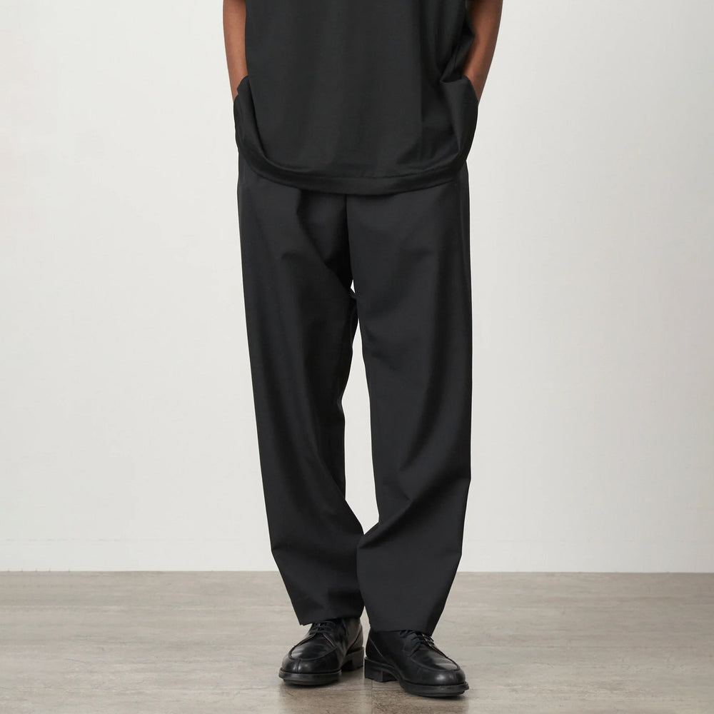 WOOL TROPICAL TAPERED EASY PANTS – OBLIGE WOOL TROPICAL TAPERED EASY PANTS – OBLIGE