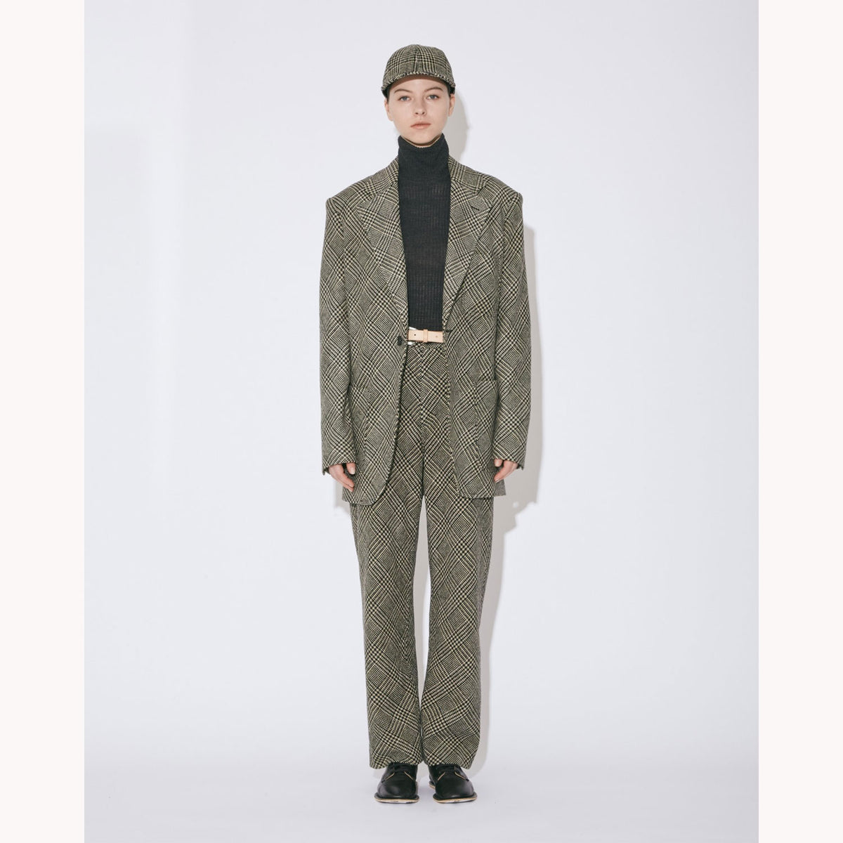 molle glen plaid cap – OBLIGE